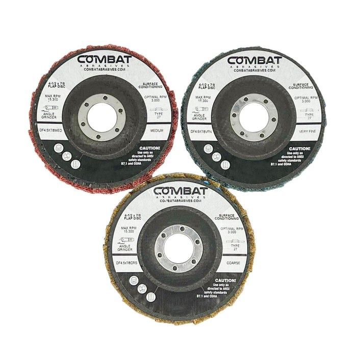 Surface Conditioning Flap Disc 4-1/2" x 7/8" (Type 29) Long Life ...